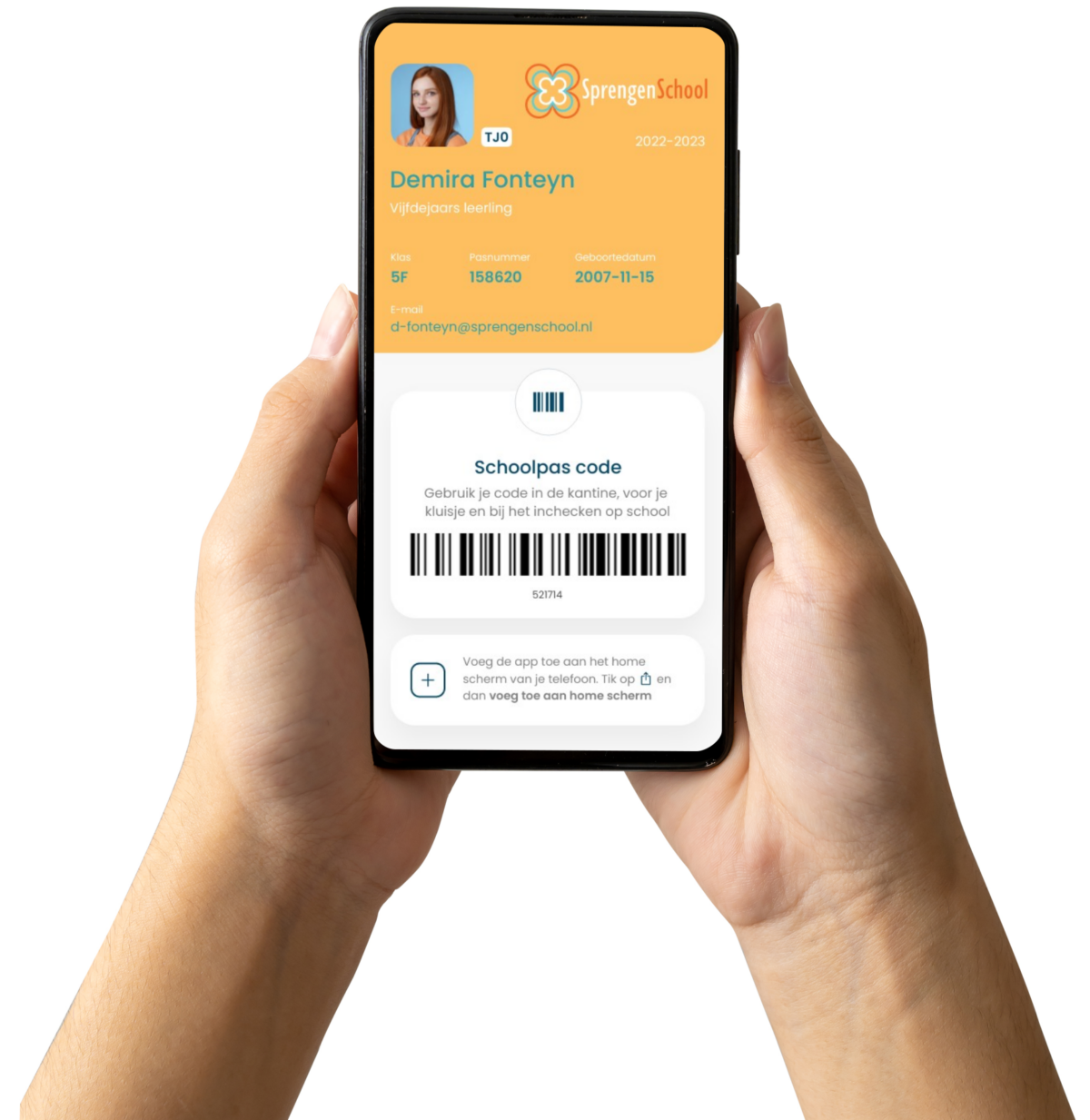 Nieuw in SEN-app: de digitale schoolpas – SEN-app